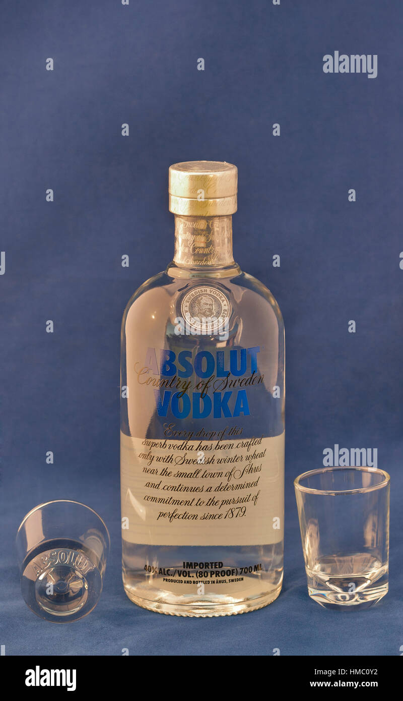 Absolut vodka logo hi-res stock photography and images - Alamy