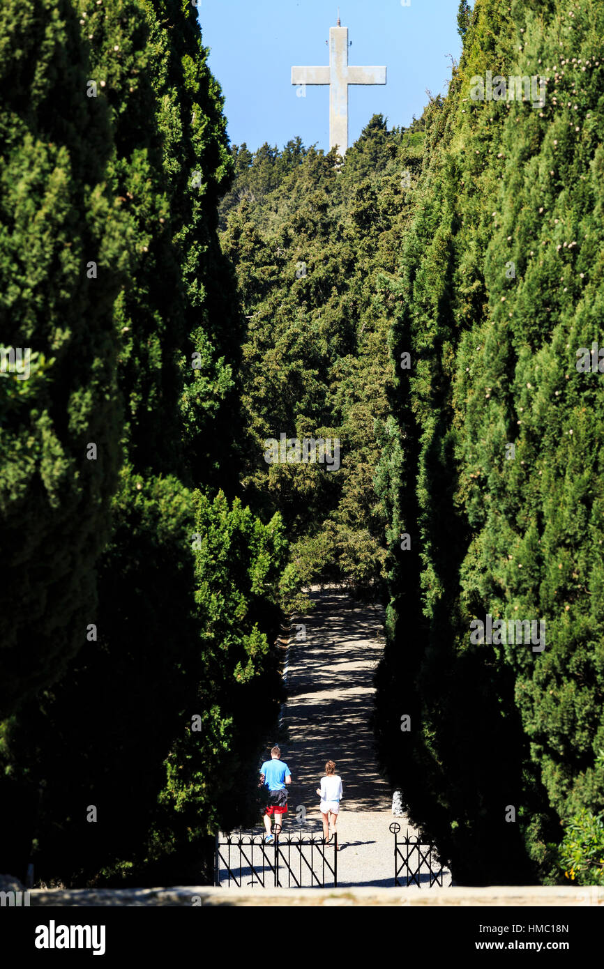 Filerimos Monastery, Rhodes, Greece Stock Photo - Alamy