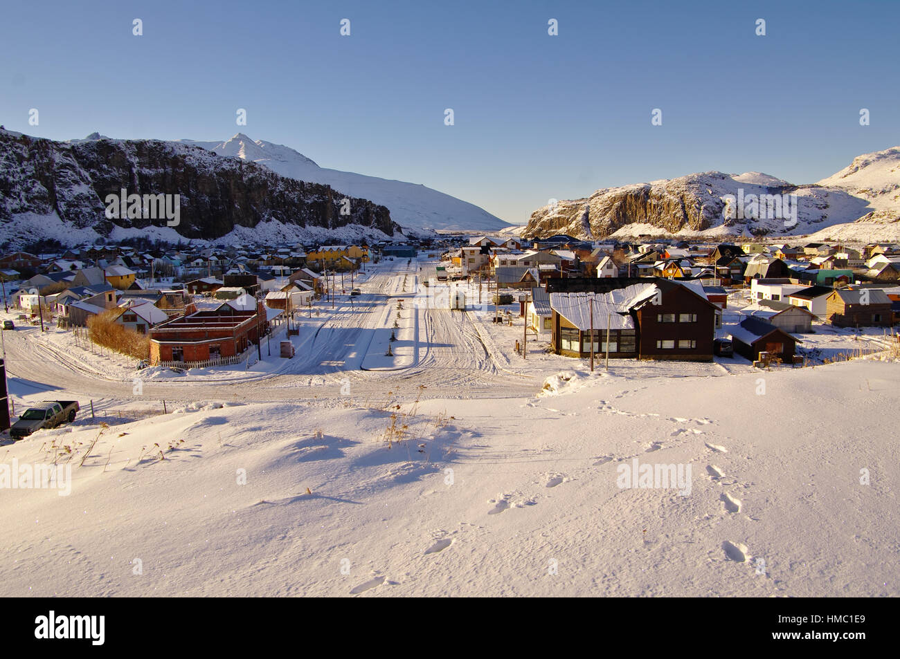 Heavy snowfall chile hi-res stock photography and images - Alamy