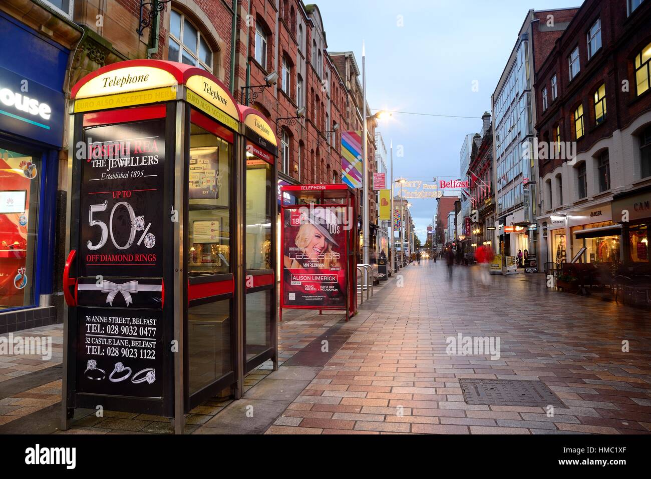 Callender street of belfast hi-res stock photography and images - Alamy