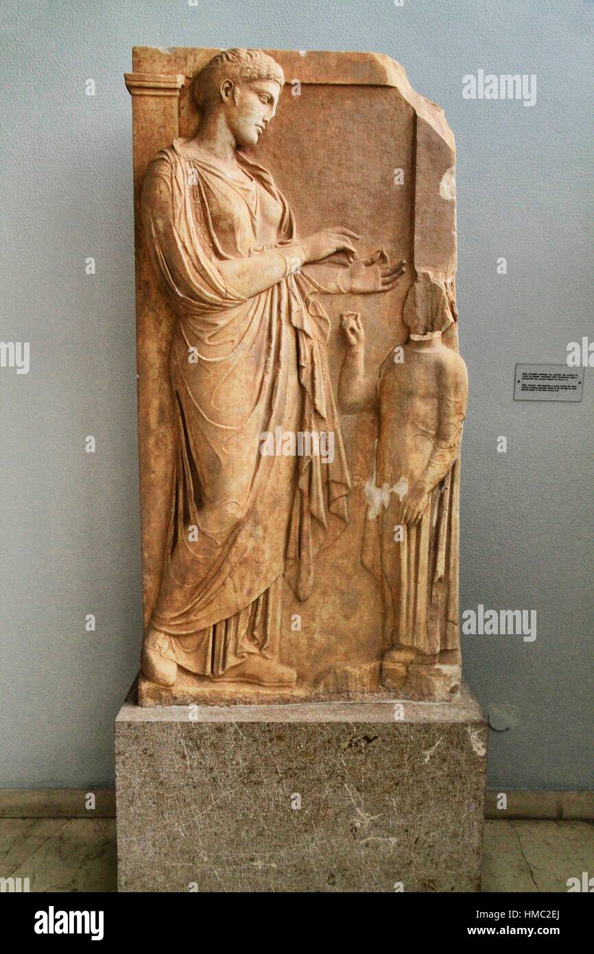 Funerary relief hi-res stock photography and images - Alamy