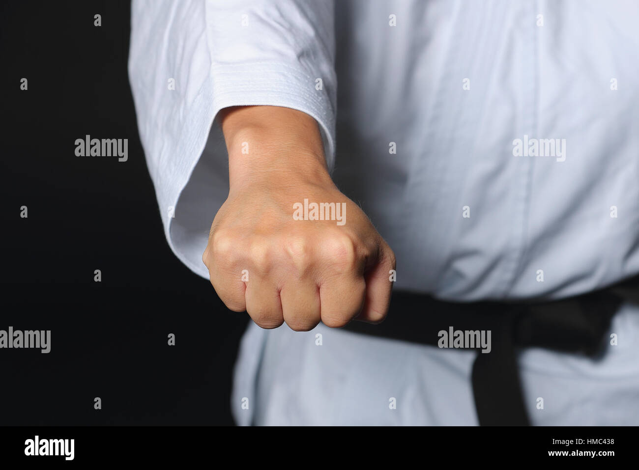 Japanese karate master Stock Photo - Alamy