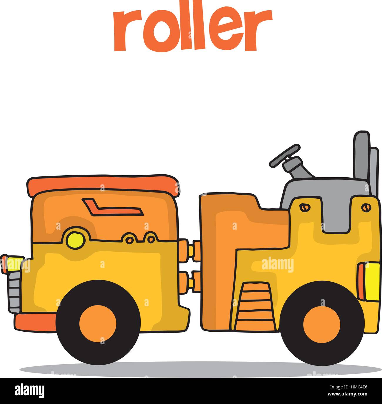 Illustration vector art of roller Stock Vector Image & Art - Alamy