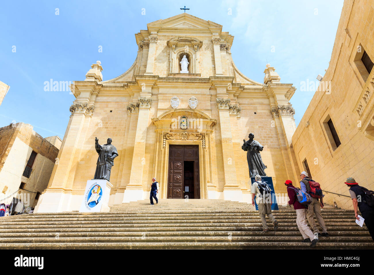 Cathedral of assumption, victoria, rabat, gozo, malta Stock Photo - Alamy