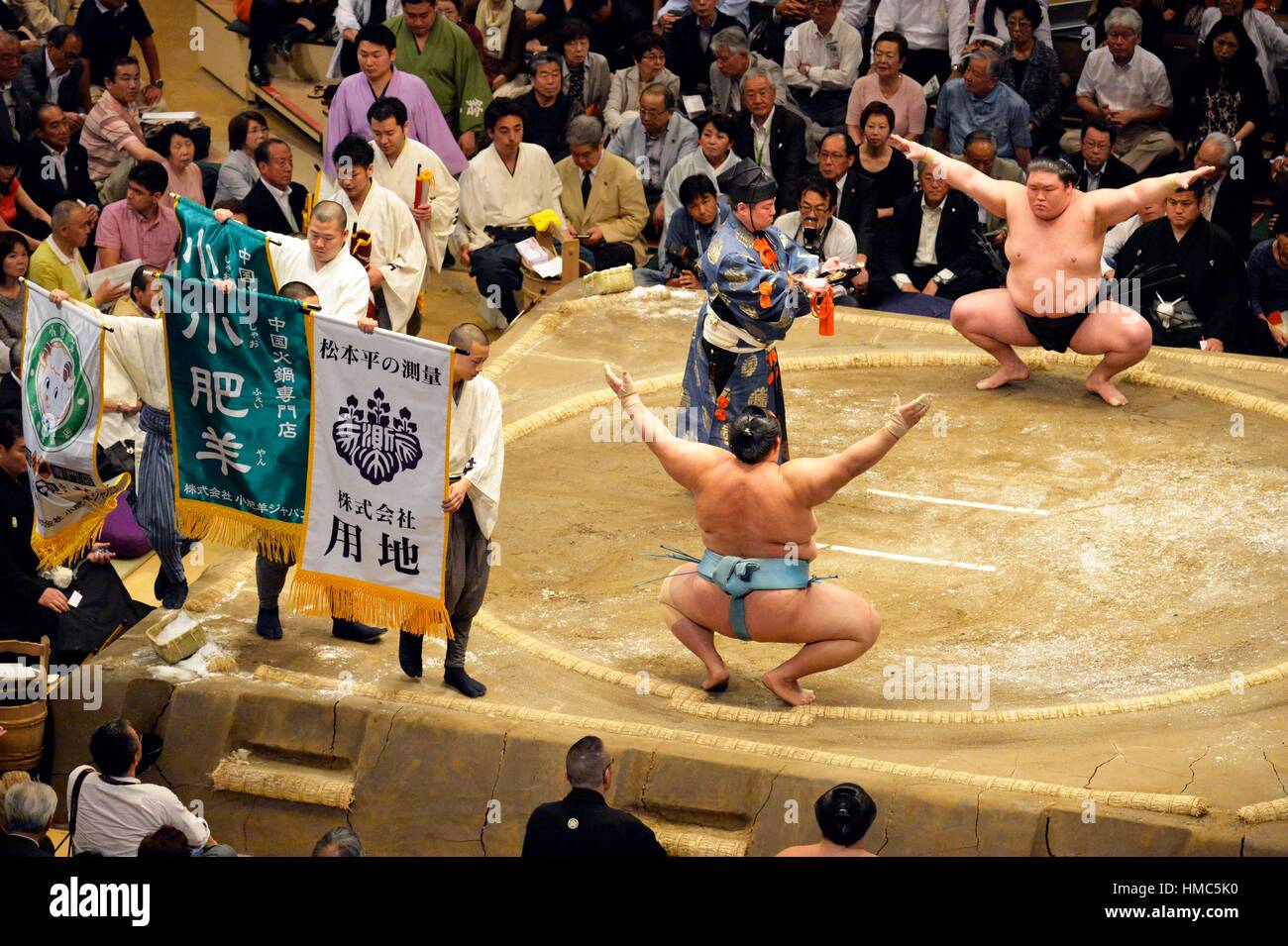 Japan kokugikan stadium sumo hi-res stock photography and images - Alamy