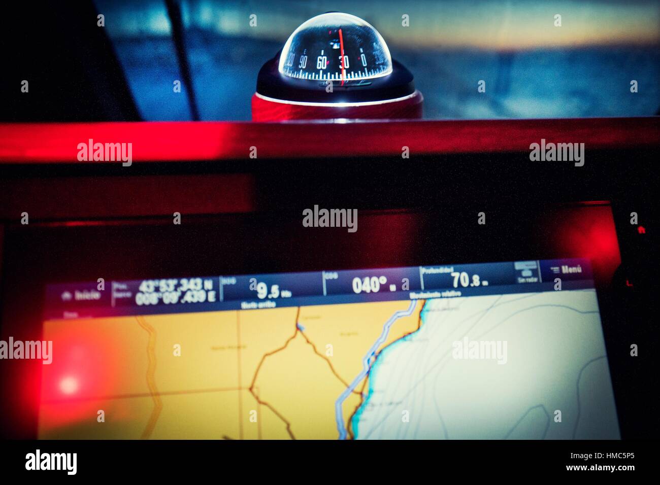 Ship s bridge hi-res stock photography and images - Alamy