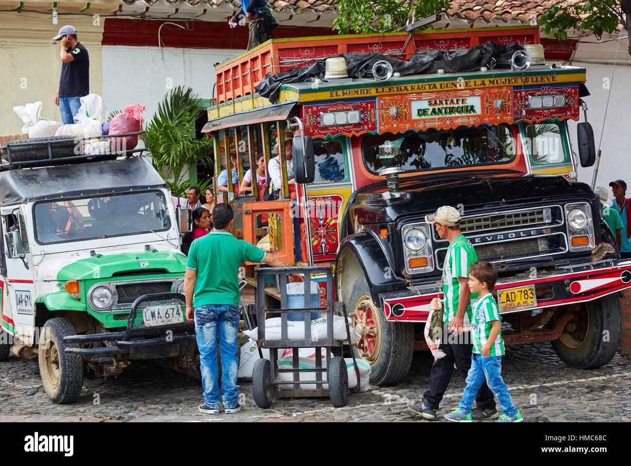 Chiva Bus High Resolution Stock Photography and Images - Alamy