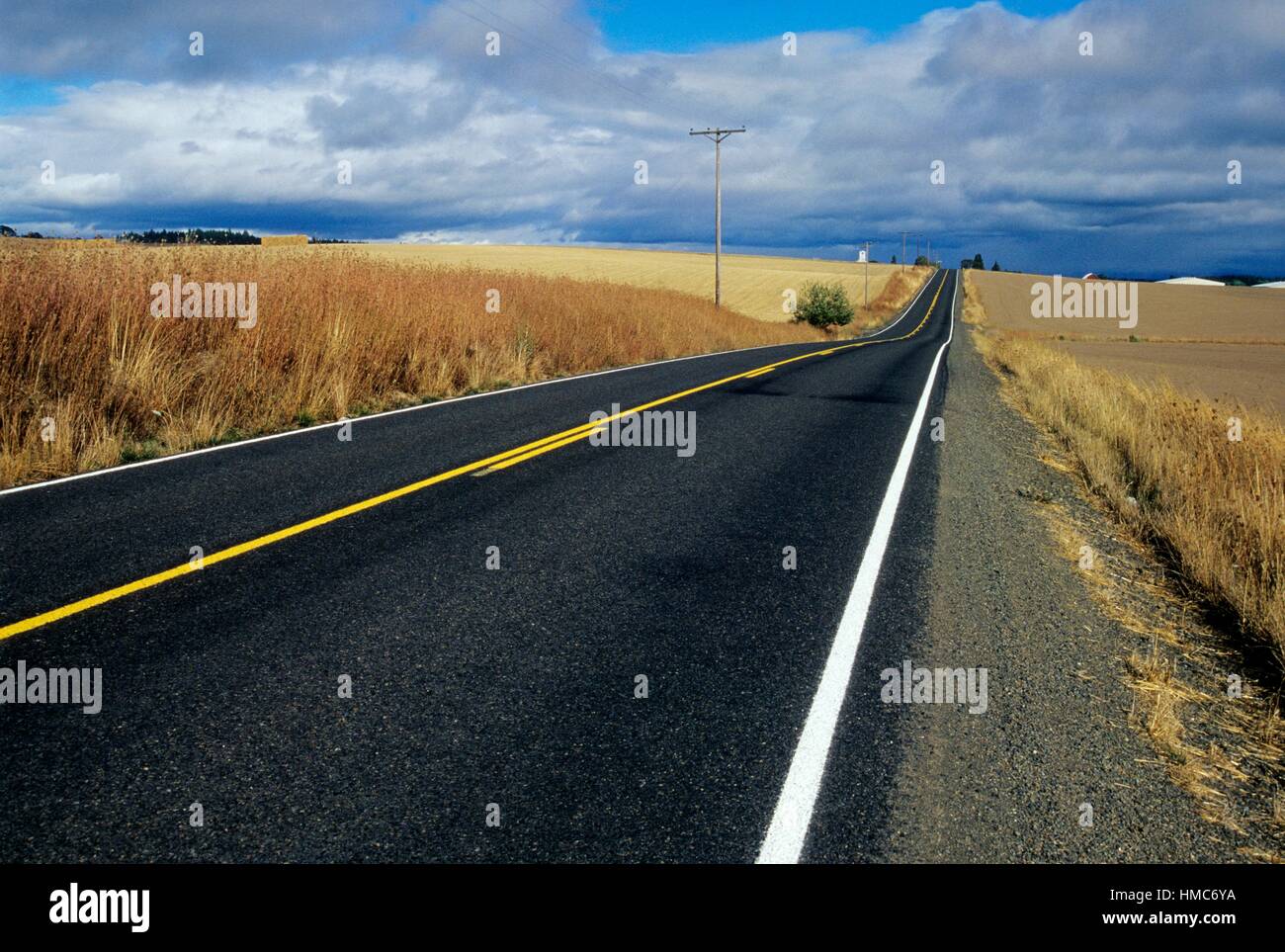 Airlie Road, Polk County Scenic Loop, Oregon Stock Photo - Alamy
