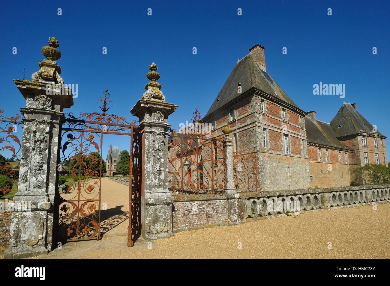 Carrouges castle hi-res stock photography and images - Alamy