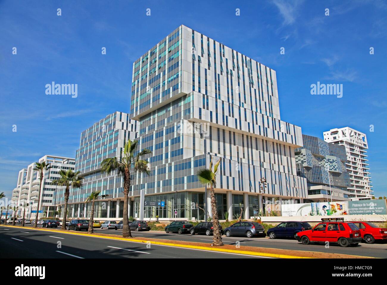 Modern building Casablanca, Morocco Stock Photo - Alamy