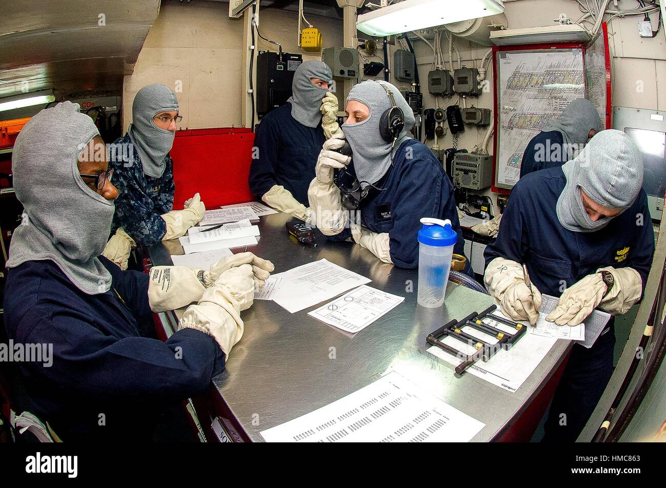 Damage control locker hi-res stock photography and images - Alamy