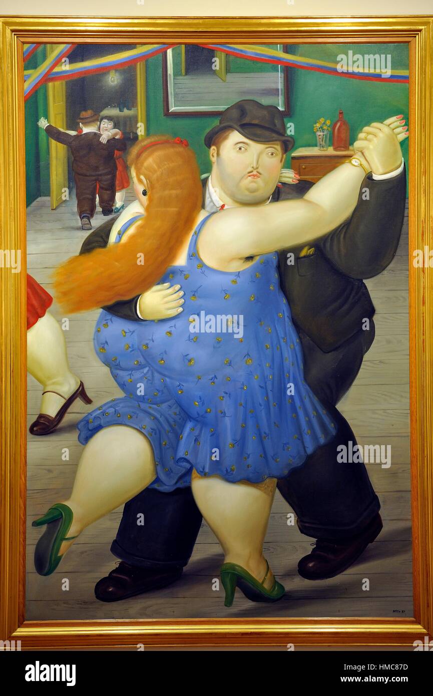 Fernando botero dancer hi-res stock photography and images - Alamy