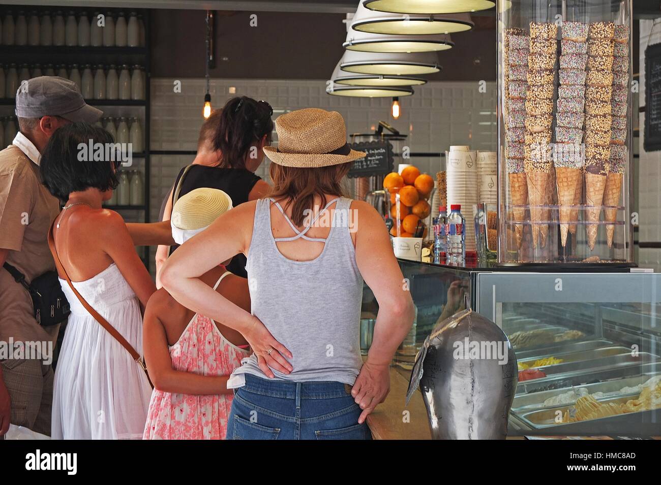 Glaces ice cream hi-res stock photography and images - Alamy