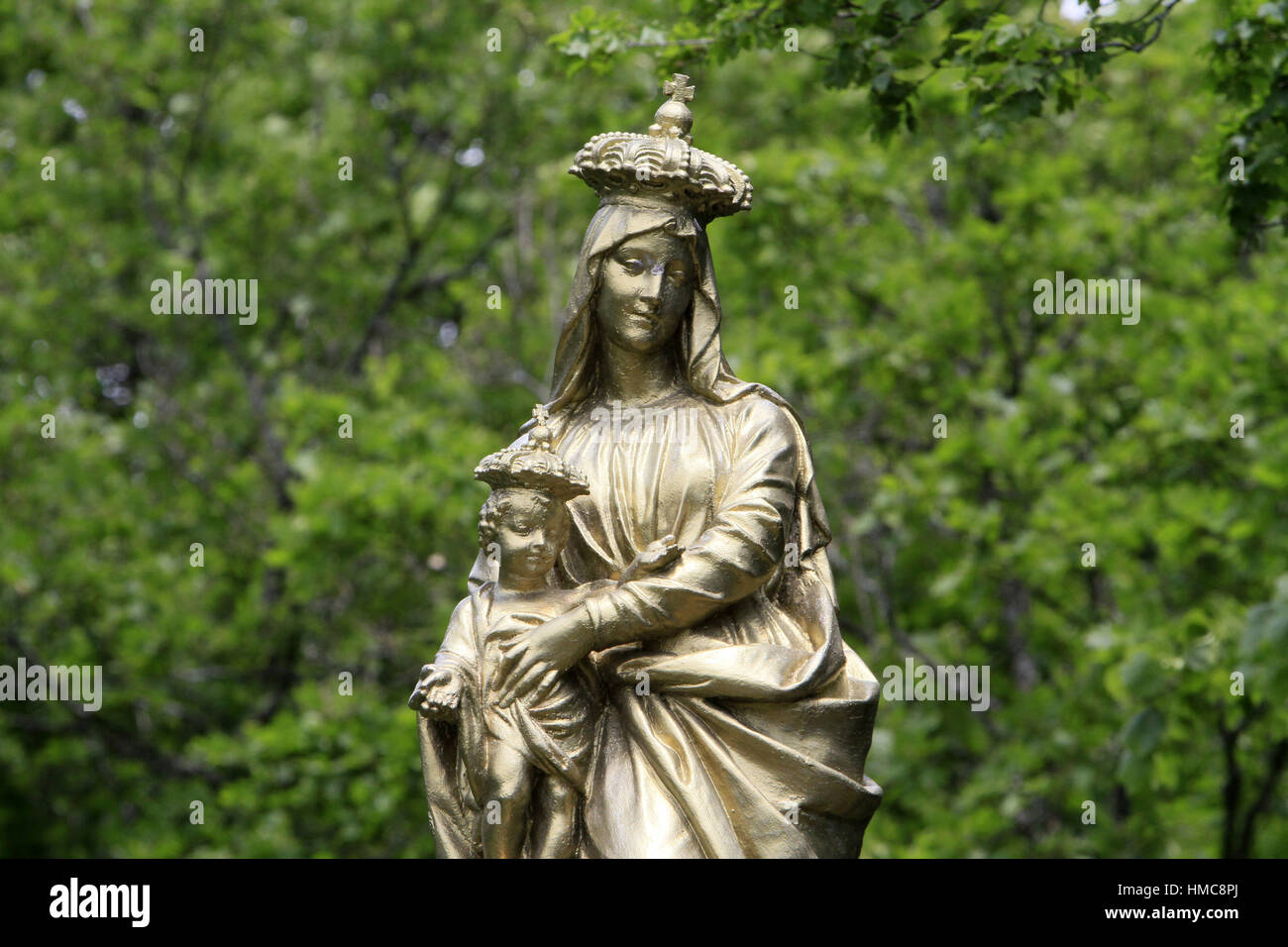 Vierge marie enfant hi-res stock photography and images - Alamy