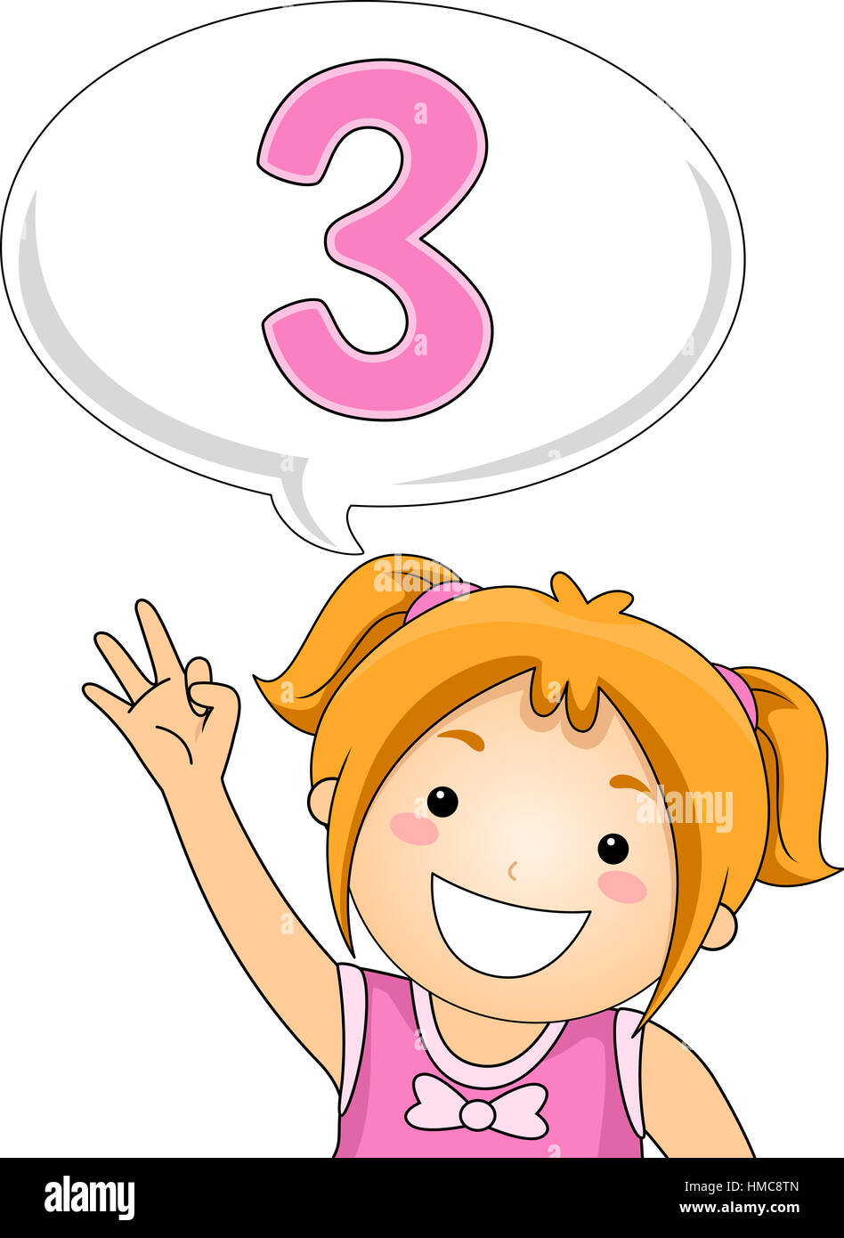 Cartoon illustration educational counting math hi-res stock photography ...