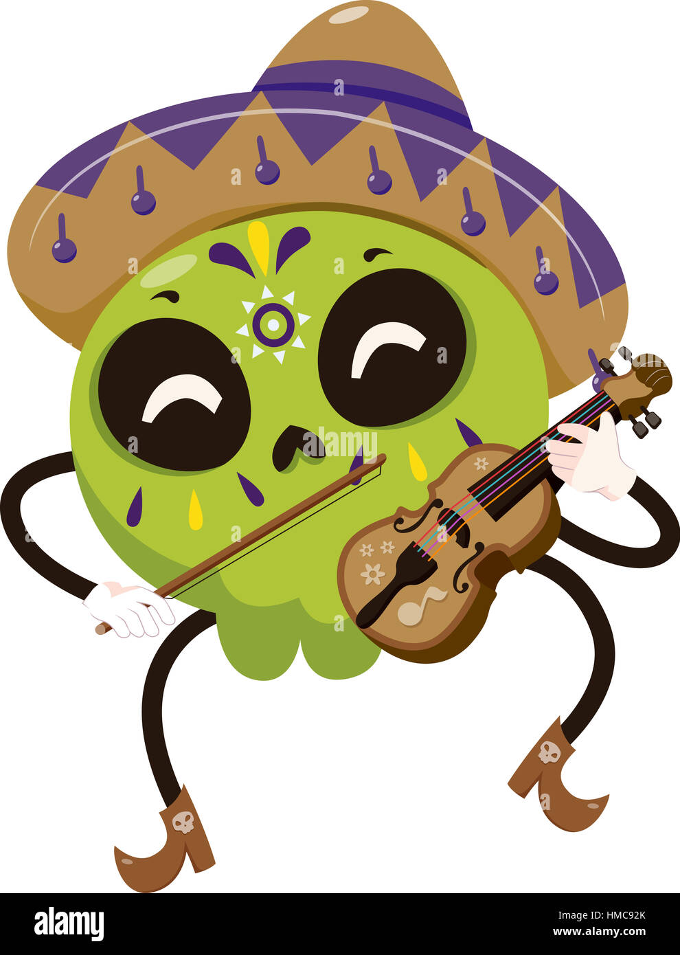 Mariachi Violin Art