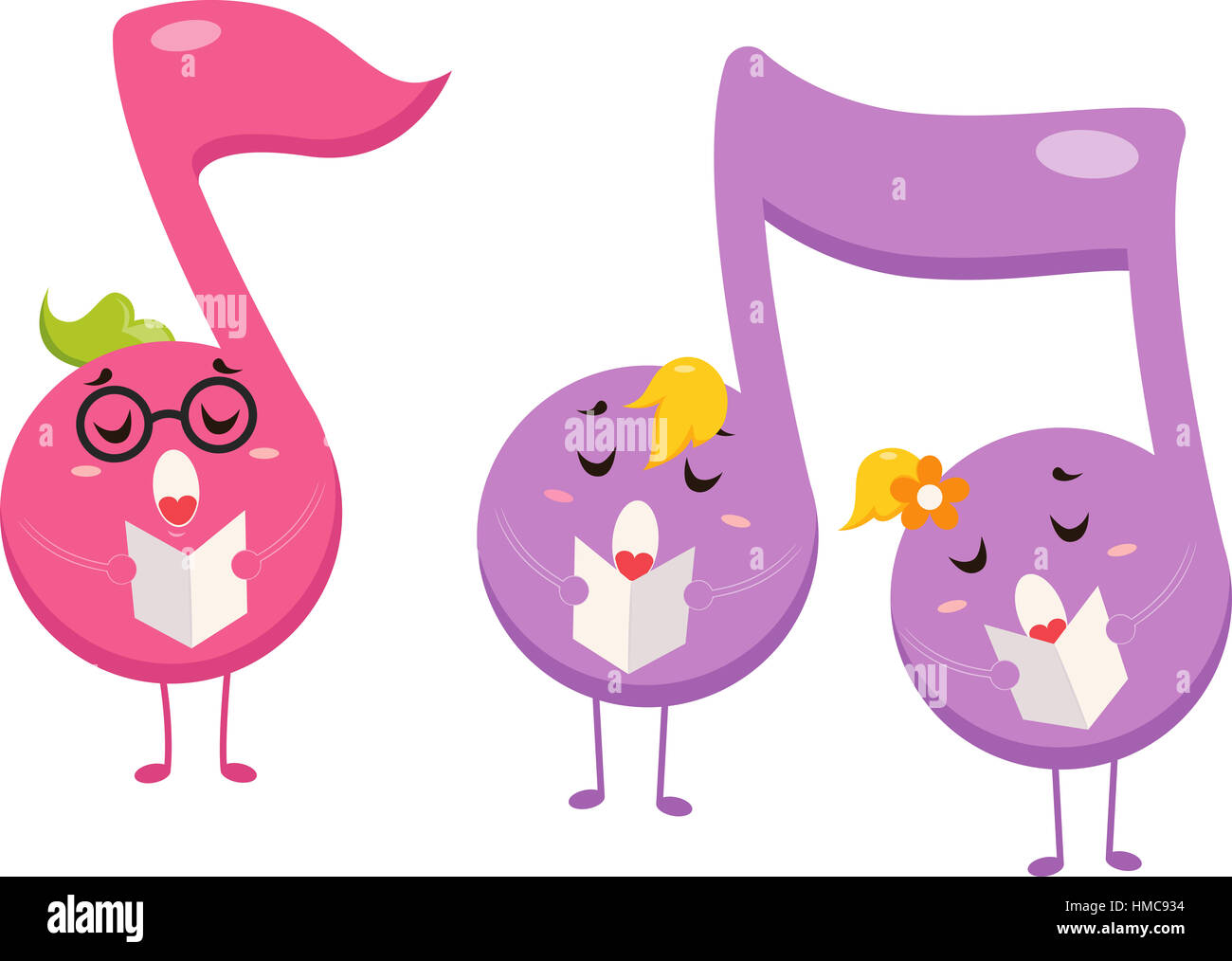 Music notes cut out hi-res stock photography and images - Alamy