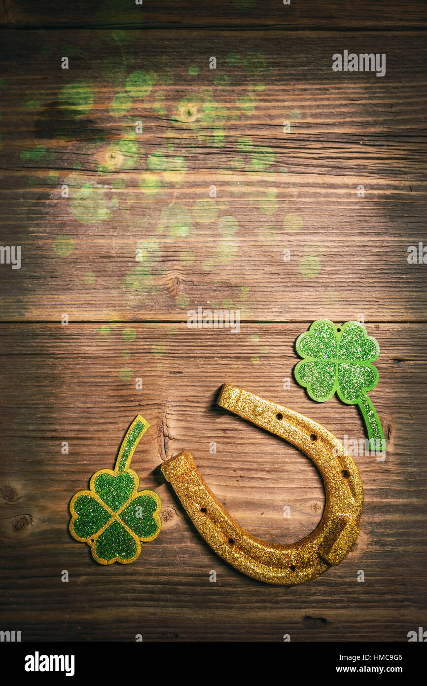 St. Patricks day, lucky charms, space for text Stock Photo - Alamy