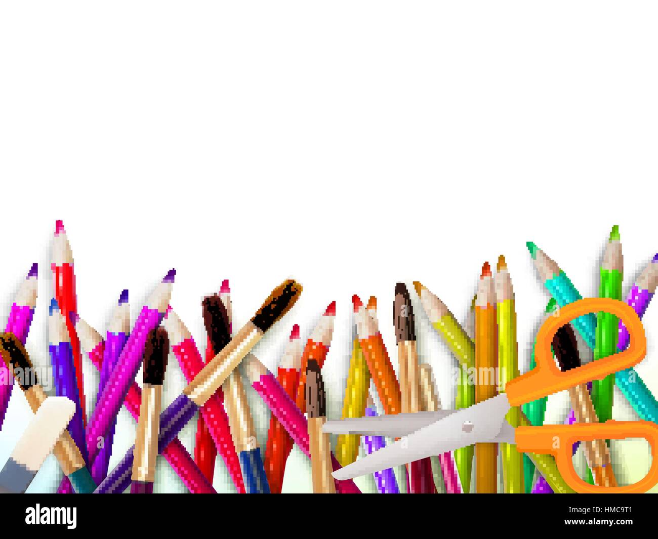 Modern school background with place for your text. plus EPS10 vector ...