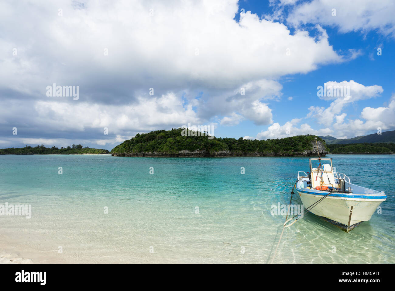 Kabira Bay, one of the most famous beautiful beach in Japan Stock Photo ...