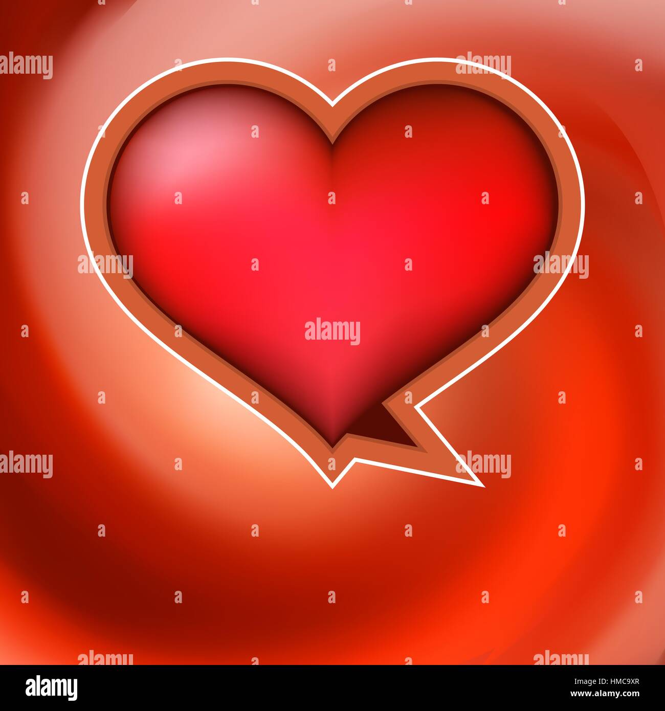 Heart shaped vector bubbles. + EPS8 vector file Stock Vector Image ...