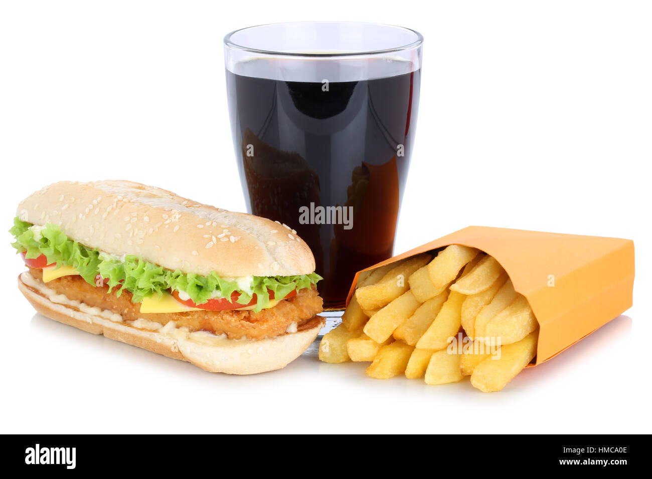 Chickenburger chicken burger hamburger french fries menu meal combo ...