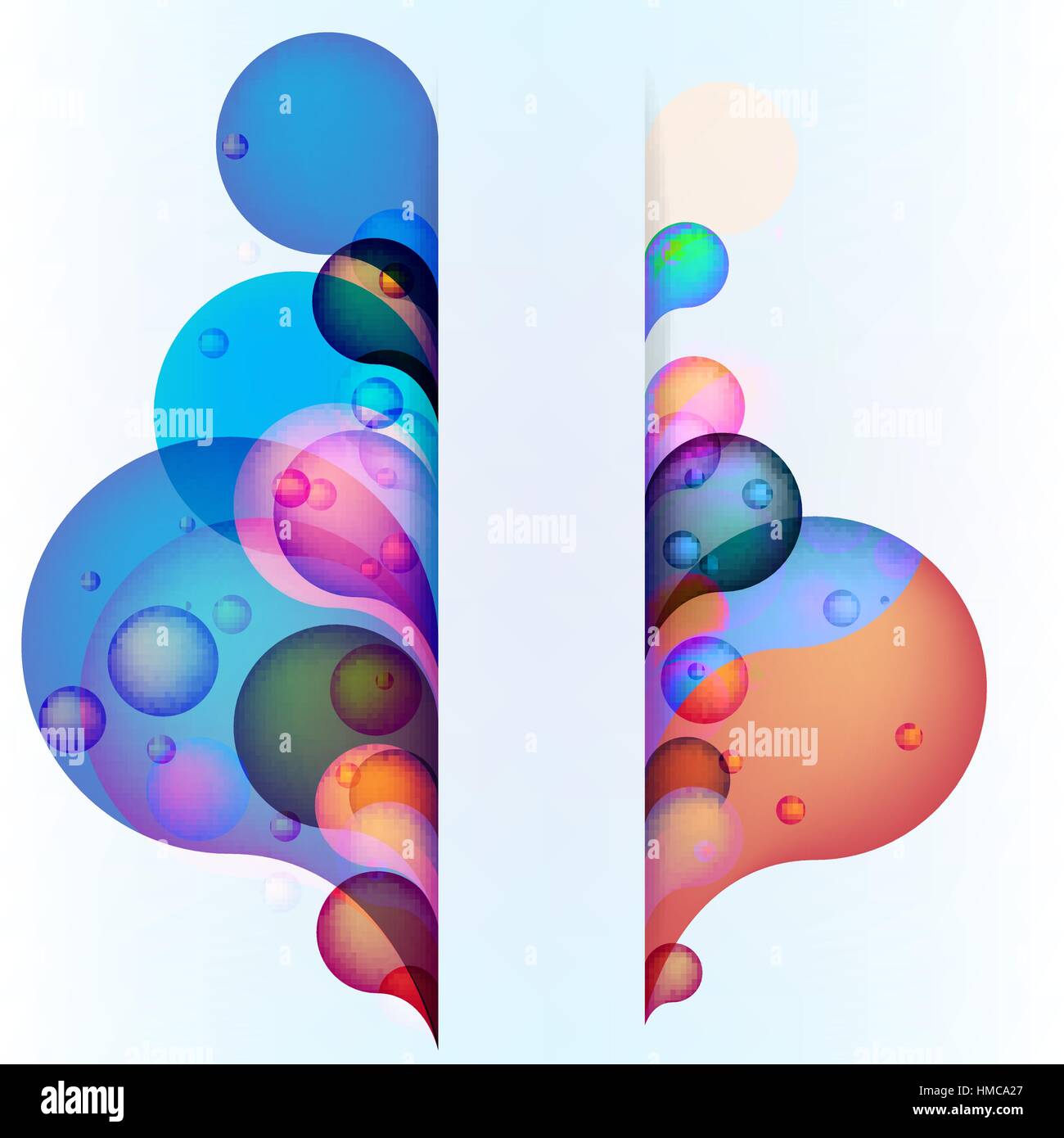 Abstract colorful arc-drop background. + EPS10 vector file Stock Vector ...