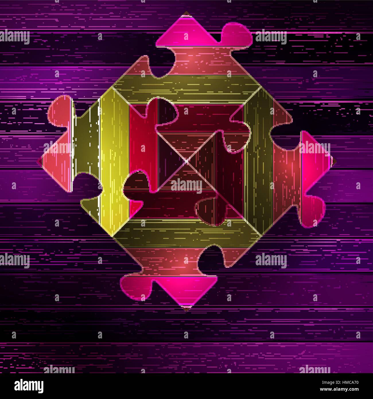 Wooden color puzzle background. + EPS10 vector file Stock Vector Image ...