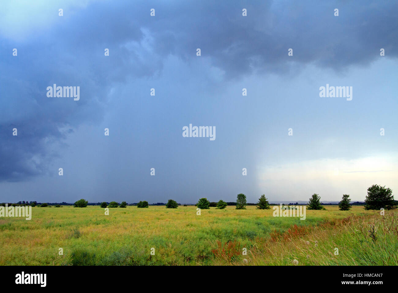 Approaching rain storm Stock Photo - Alamy