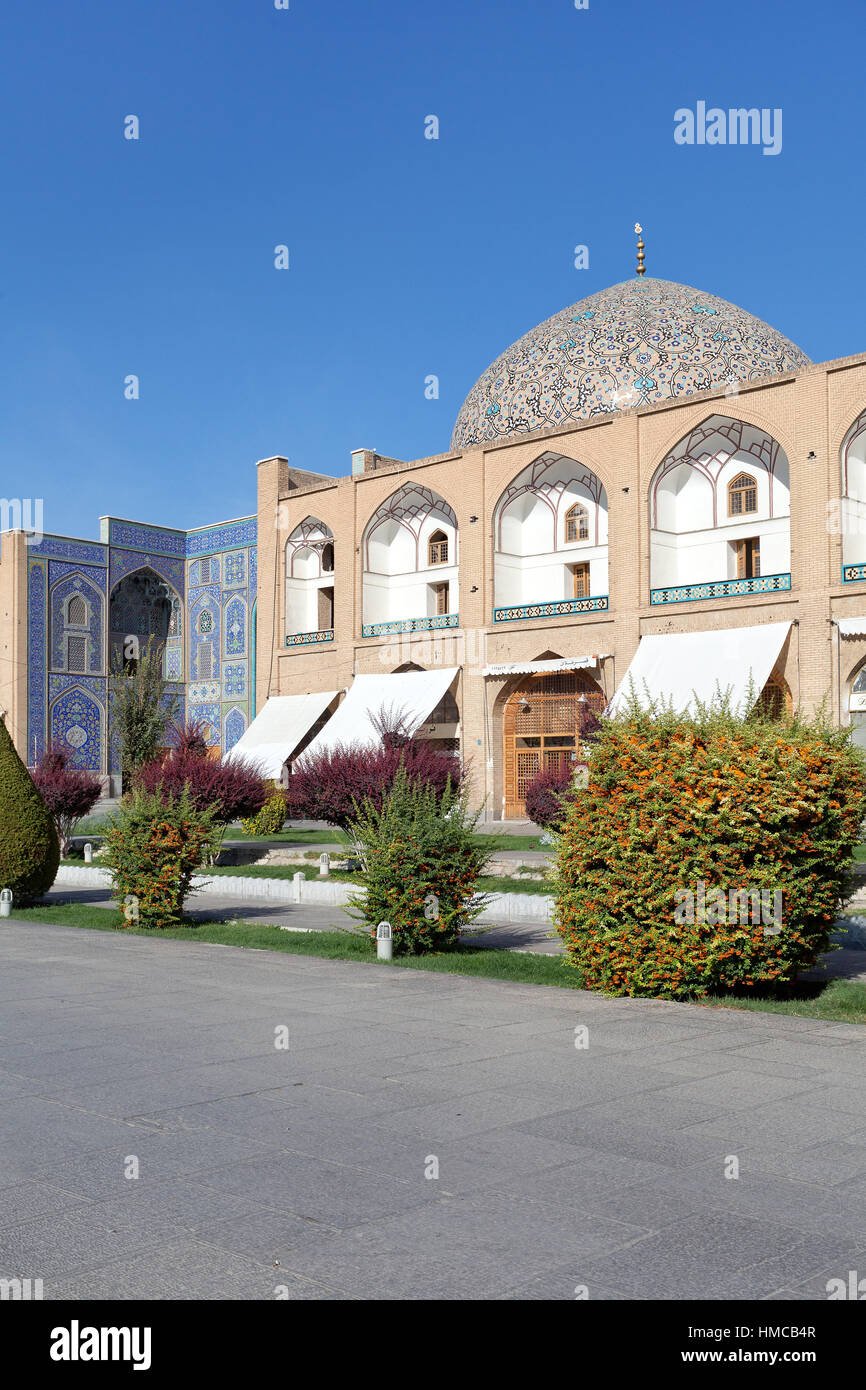 Historic buildings in Imam square, Isfahan, Iran Stock Photo - Alamy