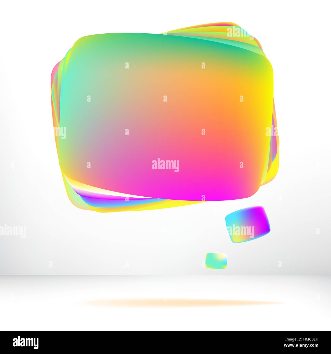 Abstract glossy speech bubble. + EPS8 vector file Stock Vector Image ...