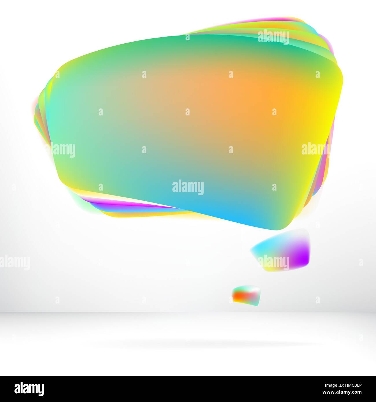 Abstract glossy speech bubble. + EPS8 vector file Stock Vector Image ...