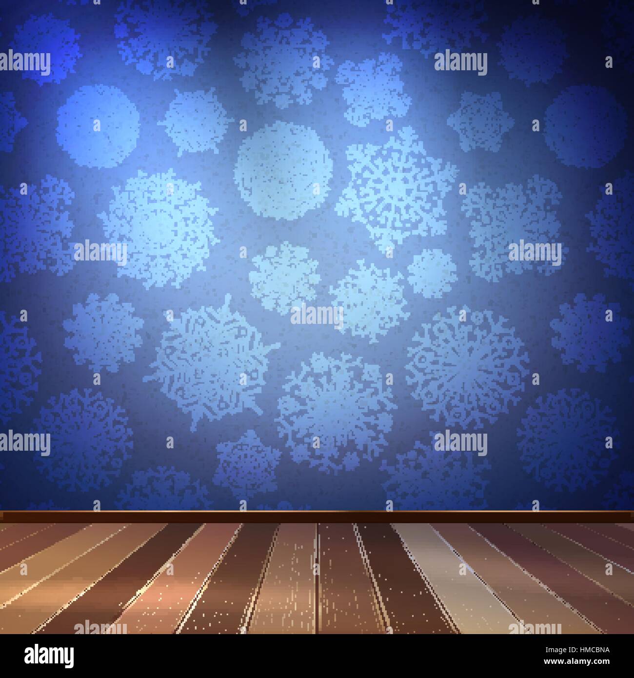 Blue ice in wall Stock Vector Images - Alamy