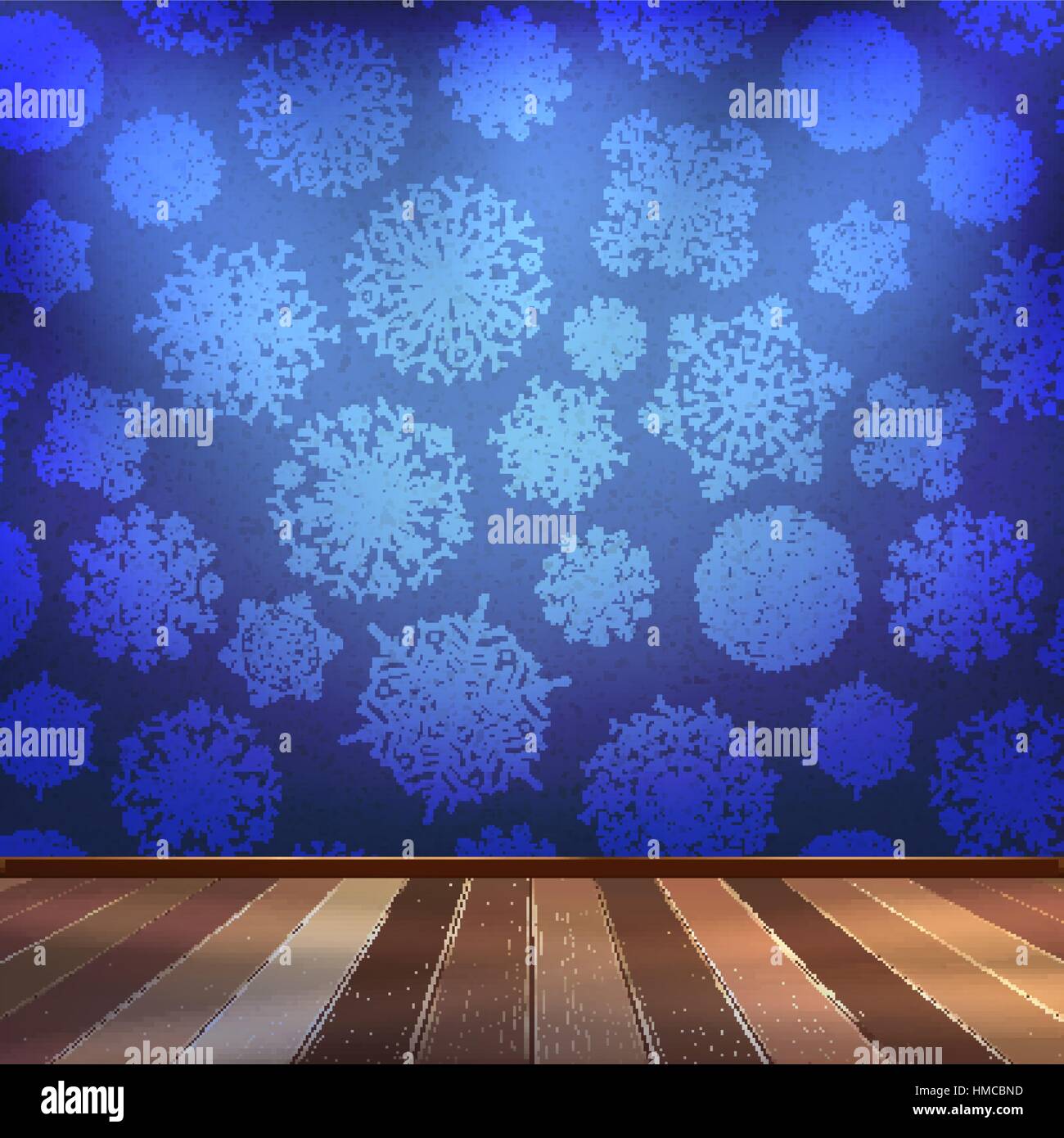 Frozen interior, christmas background. EPS 10 vector Stock Vector Image ...