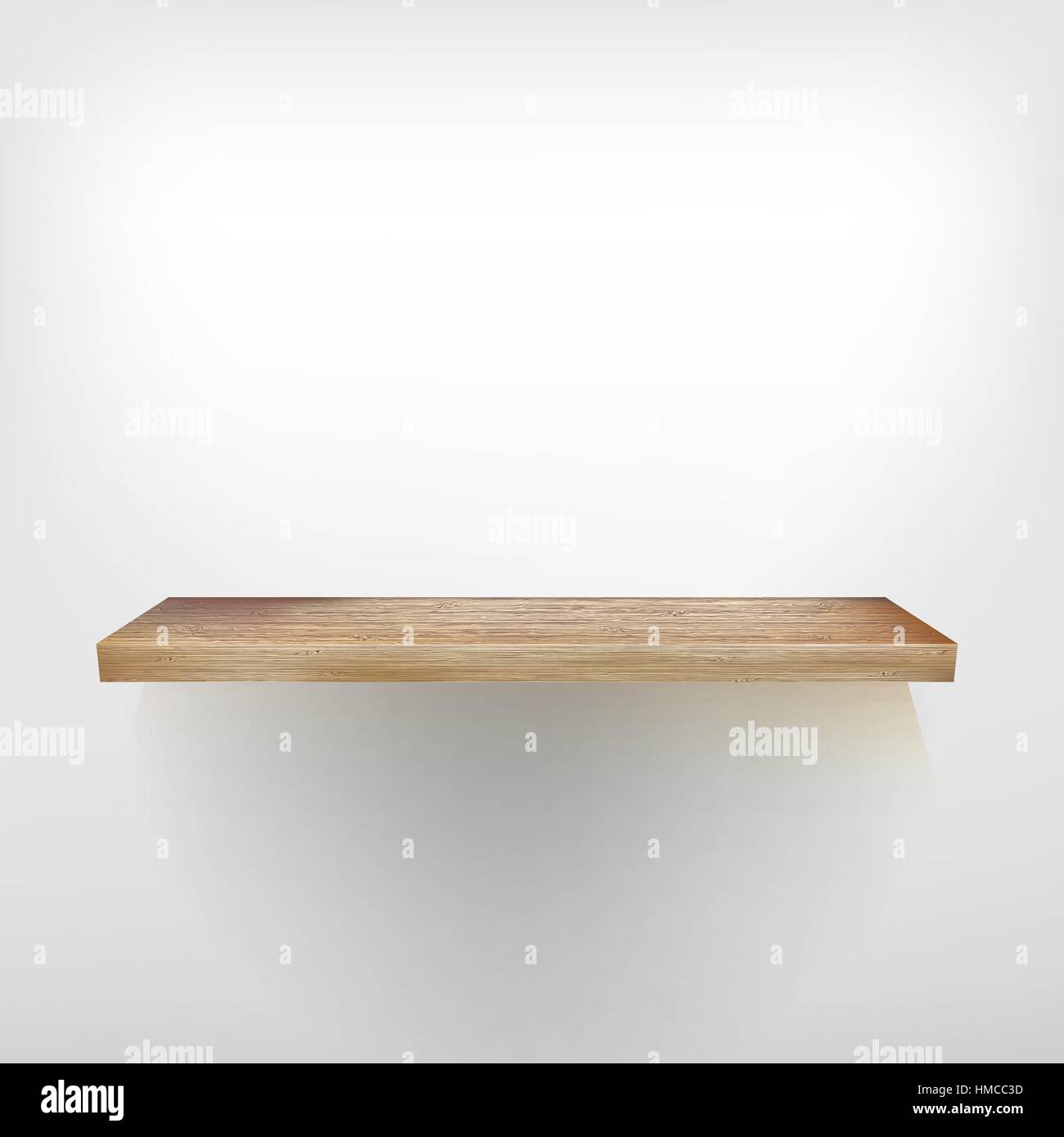 Isolated Empty shelf for exhibit. + EPS10 vector file Stock Vector ...