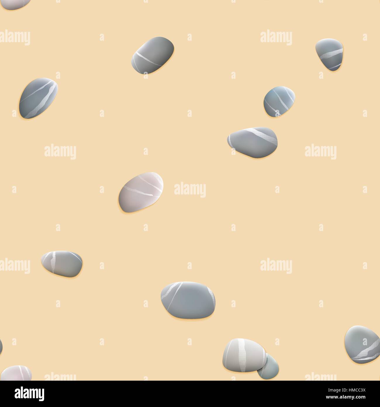 Pebbles on beach coloured pebbles Stock Vector Images - Alamy