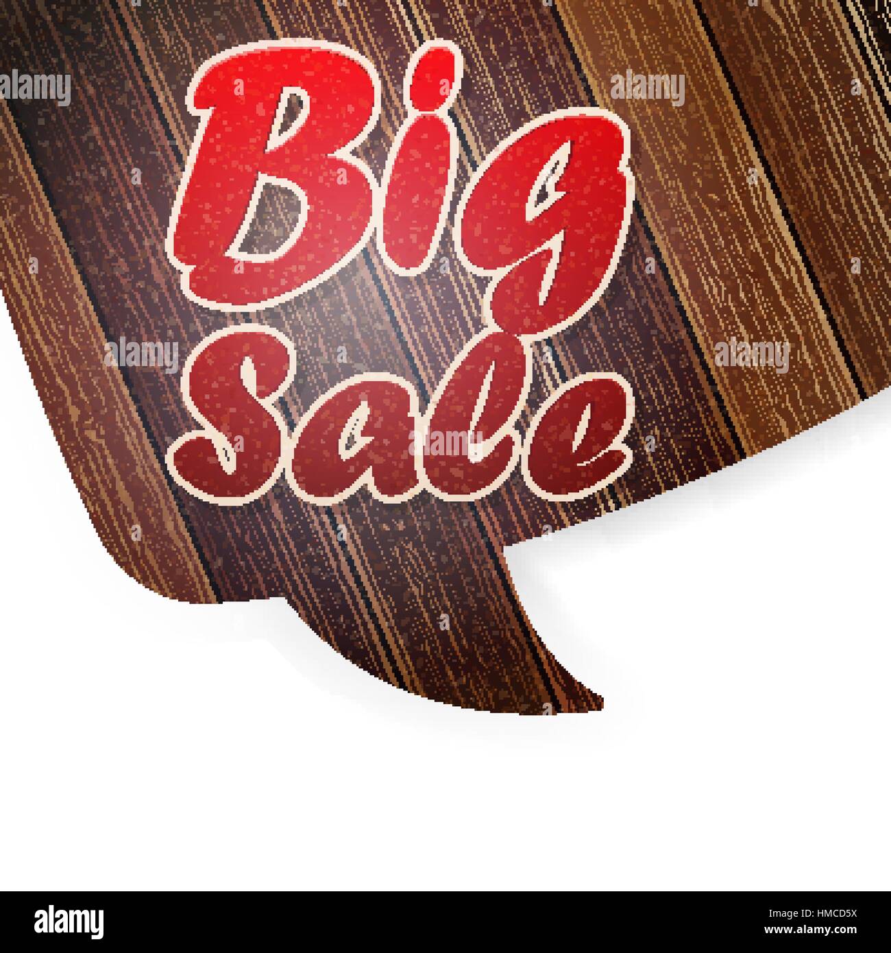 Glossy brown wood speech bubble. EPS 10 Stock Vector Image & Art - Alamy