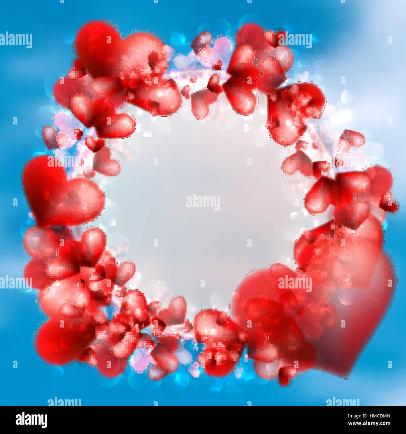 Heart cloud abstract card. + EPS10 vector file Stock Vector Image & Art ...