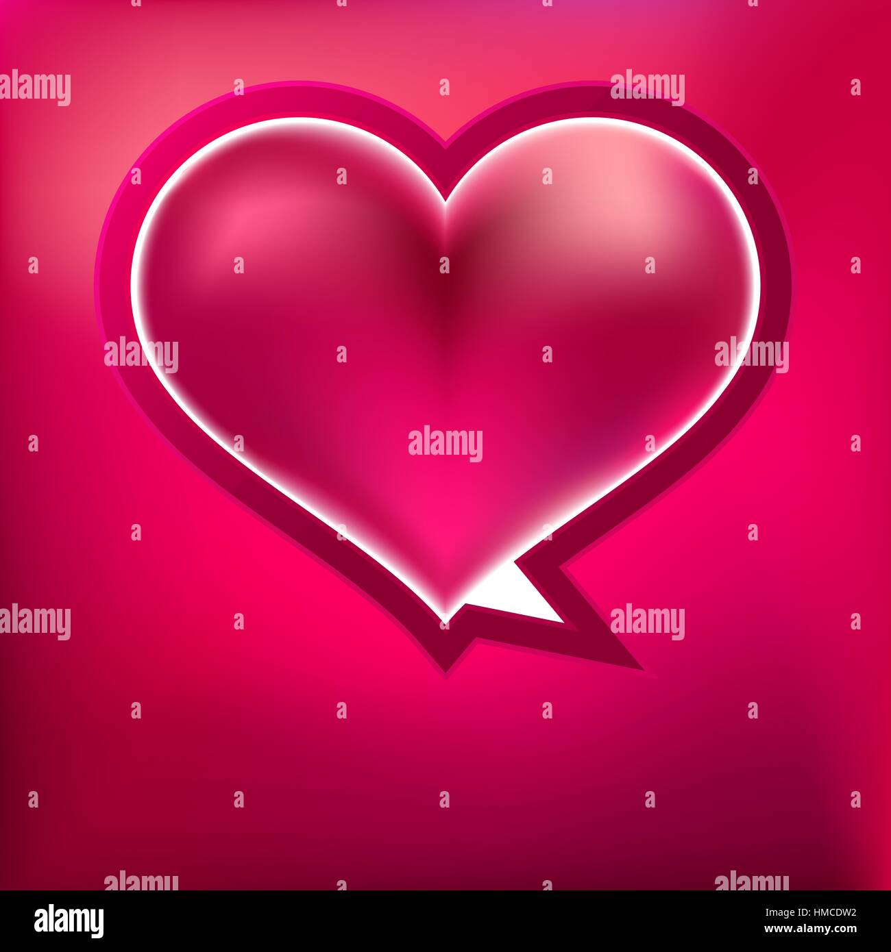 Heart shaped vector bubbles. + EPS8 vector file Stock Vector Image ...