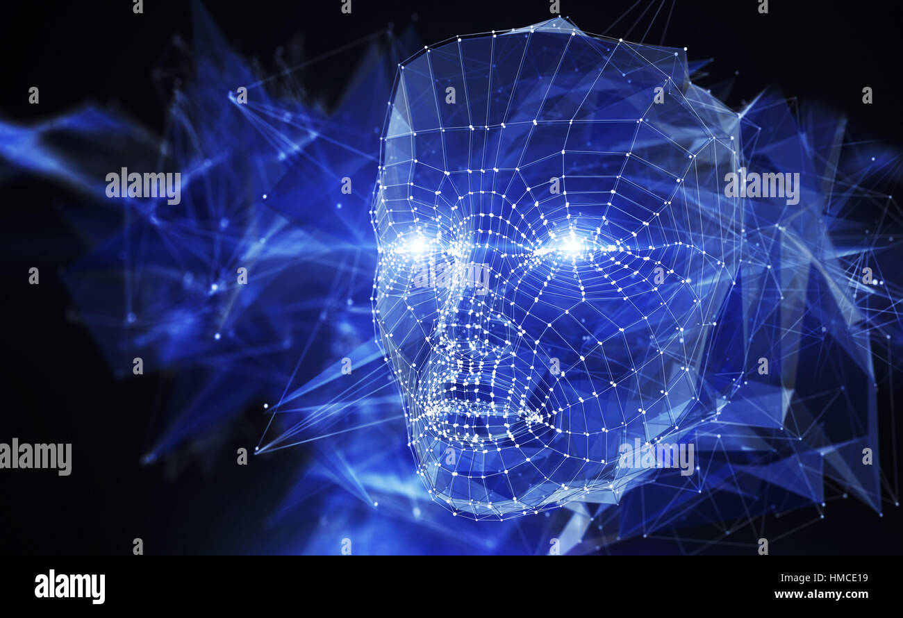 Neuron network concept. 3D illustration Stock Photo - Alamy