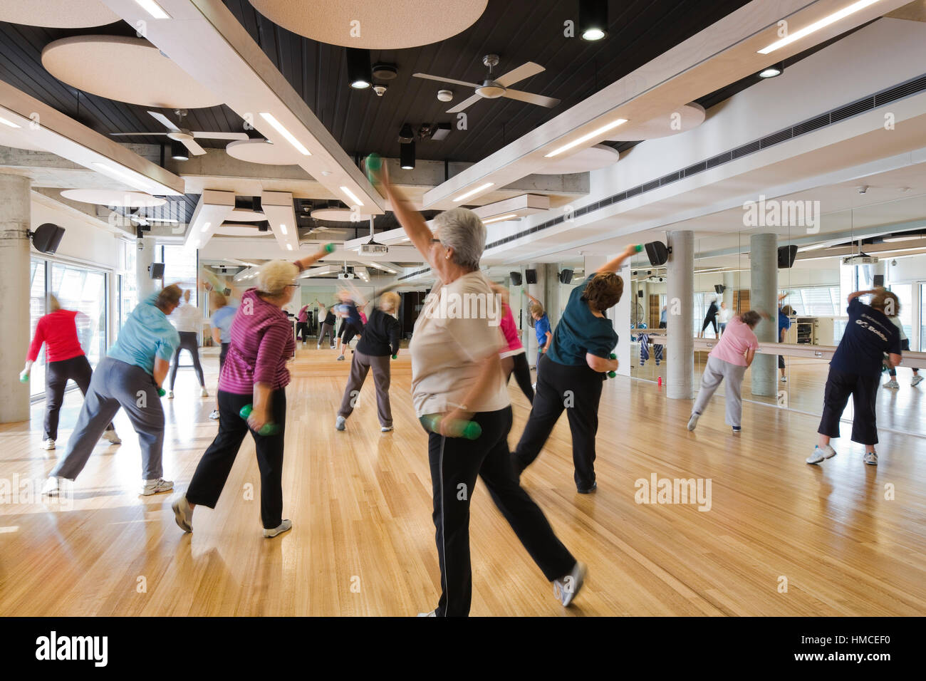 Movement and Performance Studio with group class in progress. MPARC ...