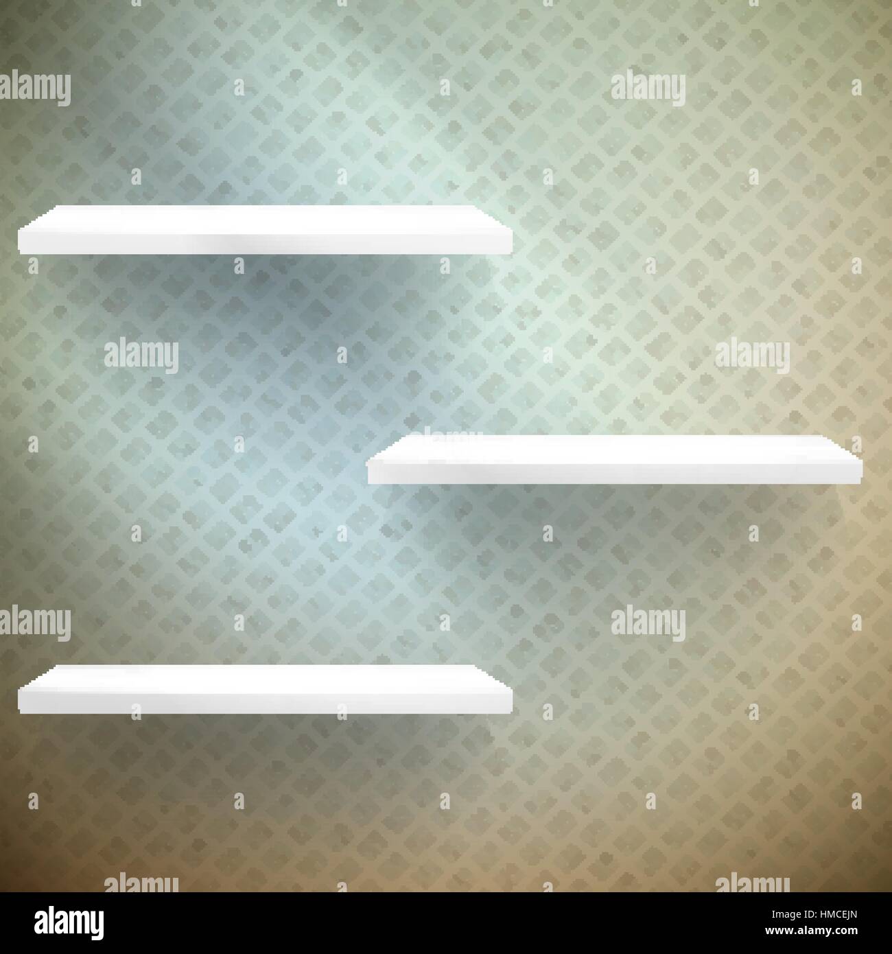 3d shelves hi-res stock photography and images - Alamy