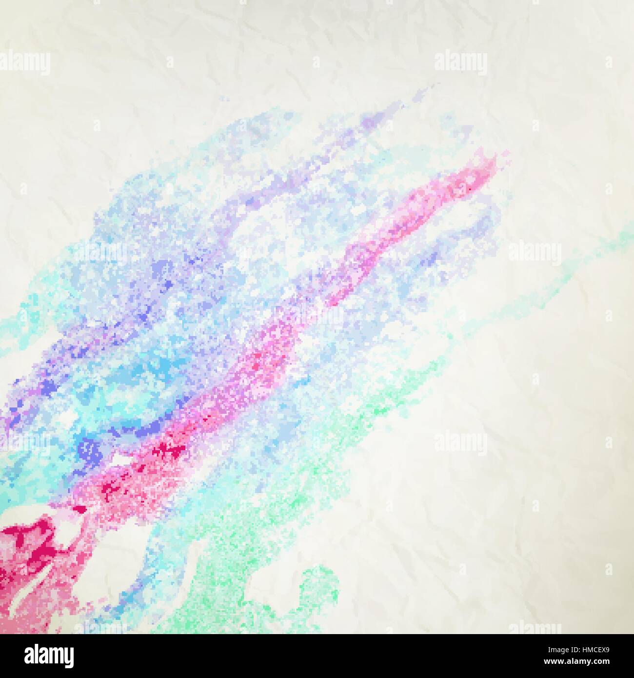 Water color like cloud on old paper texture background. + EPS10 vector ...