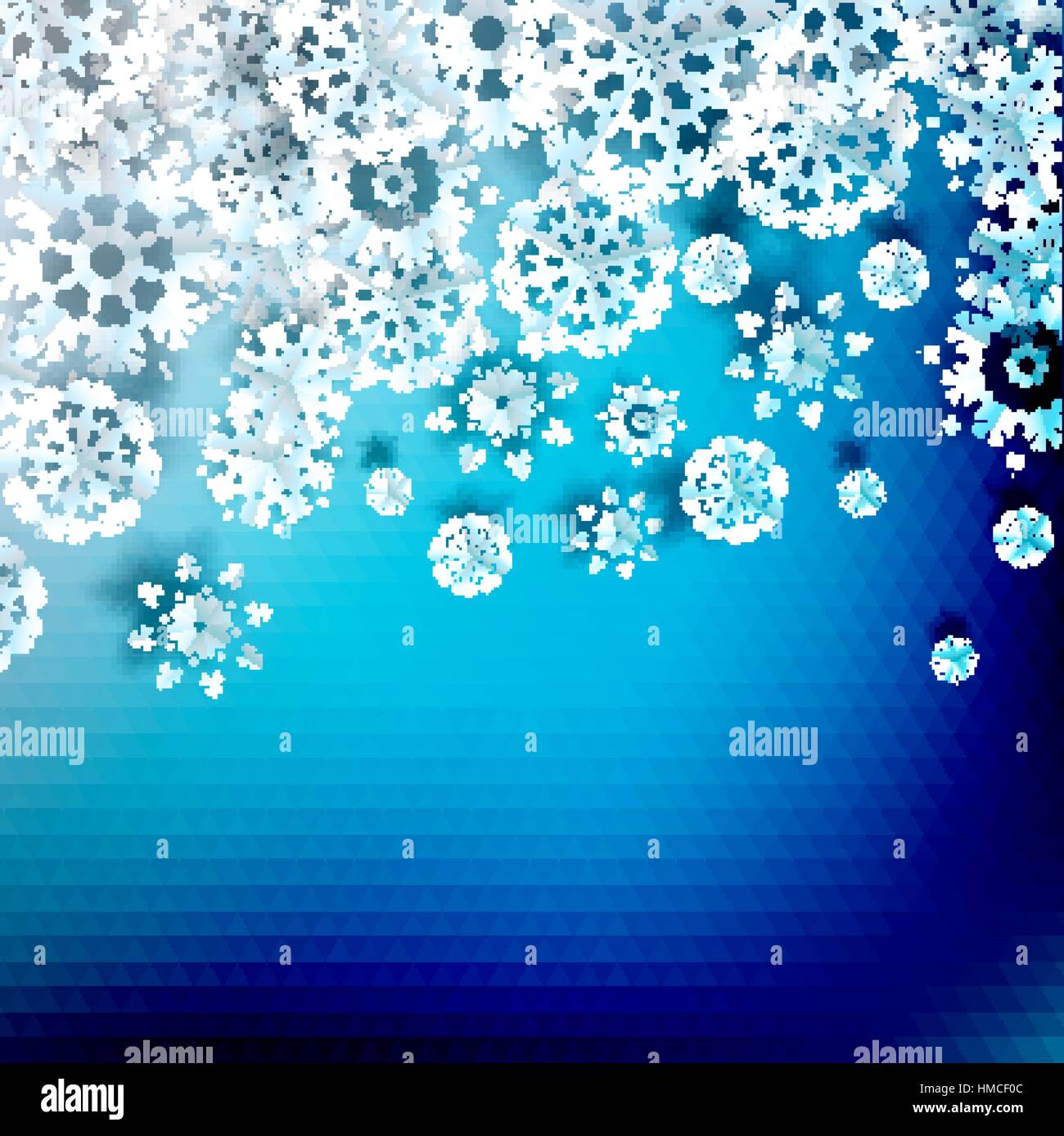 Abstract blue light background with triangle shapes. + EPS10 vector ...