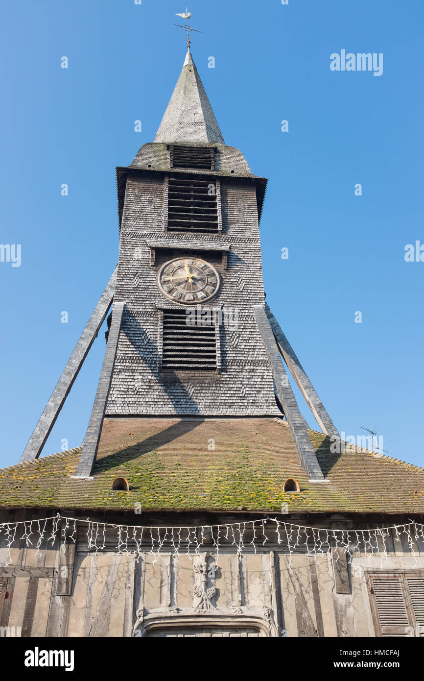 Clock tower honfleur hi-res stock photography and images - Alamy