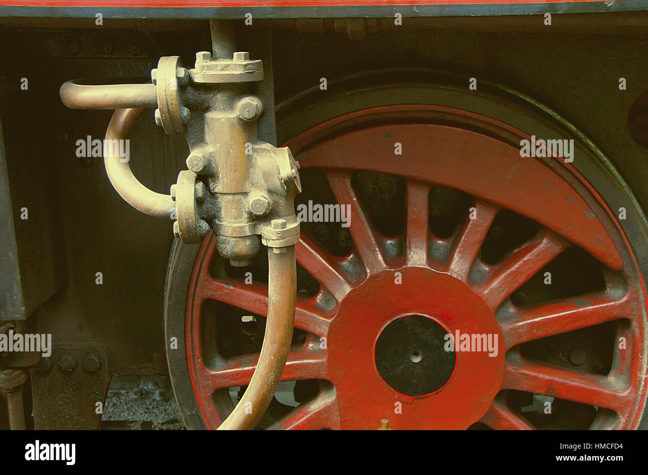 Steam engine wheel hi-res stock photography and images - Alamy