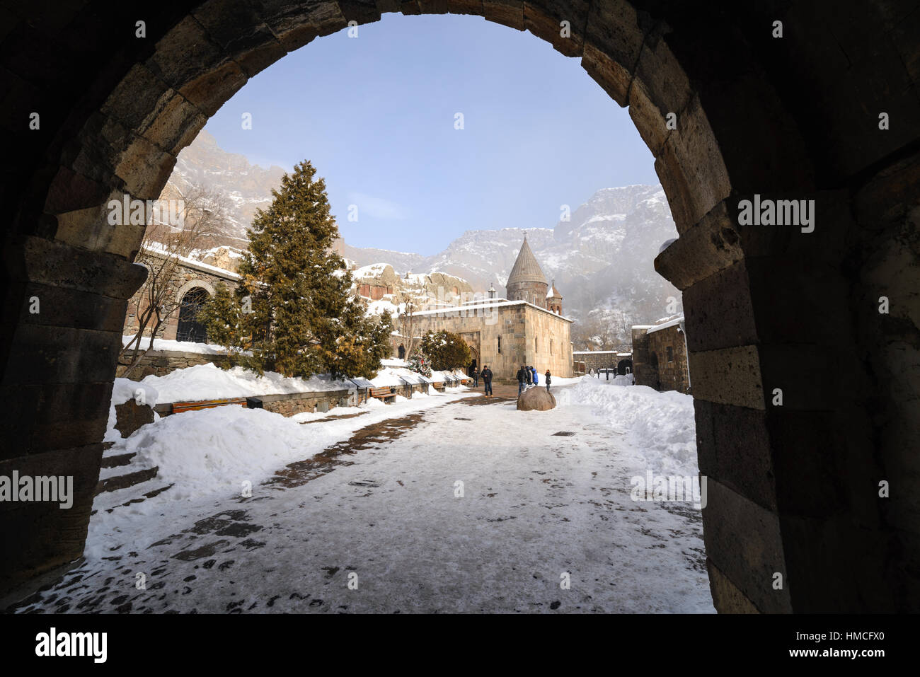 Monastery geghard in armenia hi-res stock photography and images - Alamy