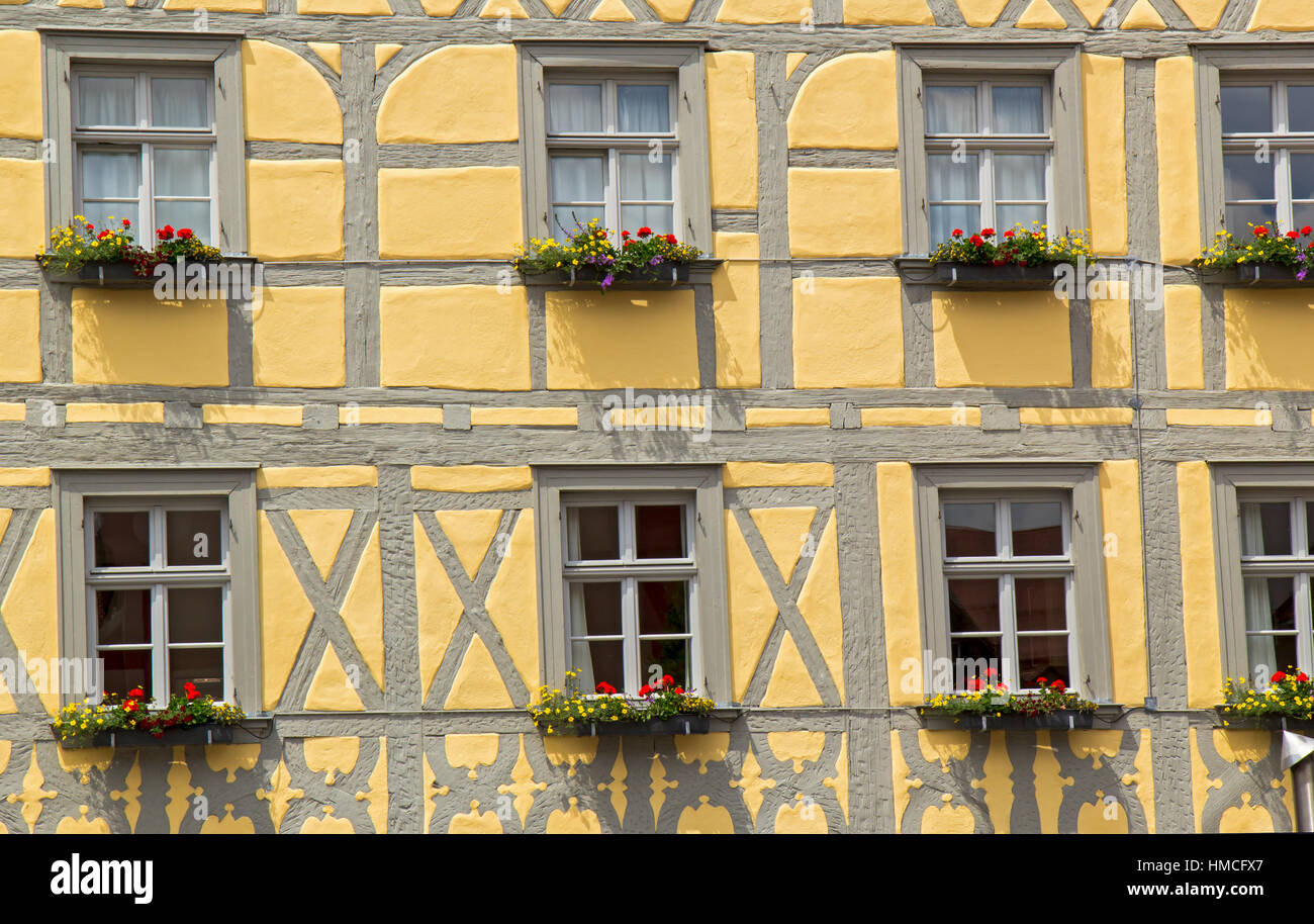 Fachwerk style medieval house Stock Photo - Alamy