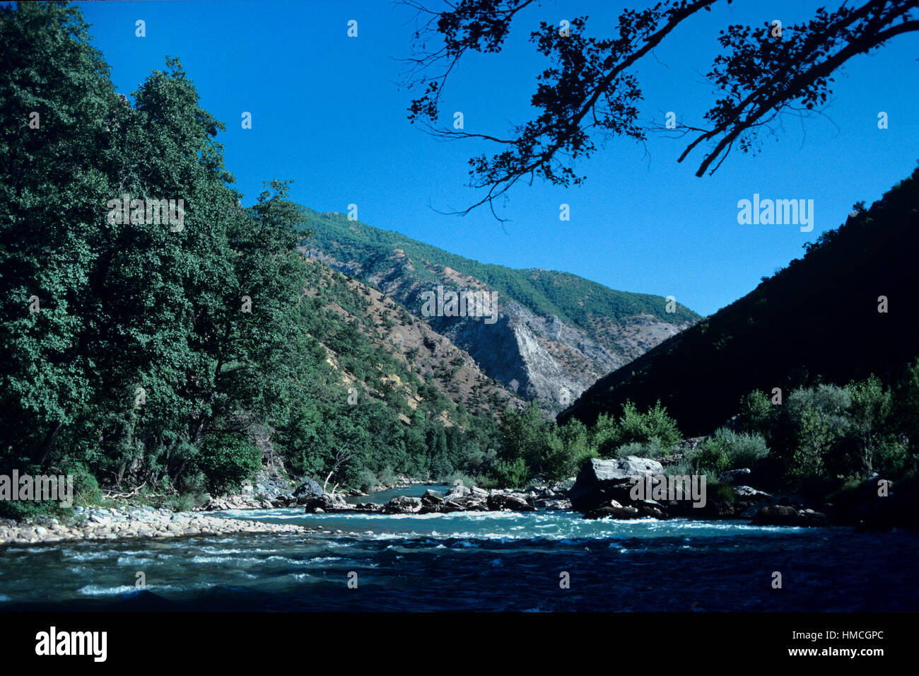 Munzer River in Munzer Valley National Park Turkey Stock Photo - Alamy