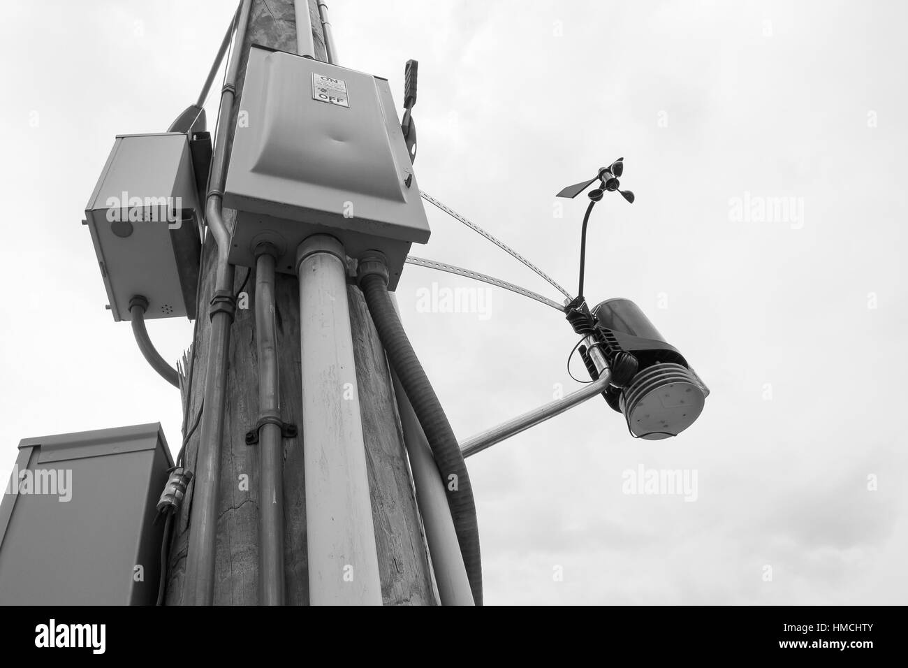 Weather station instruments hi-res stock photography and images - Alamy